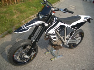 BMW G450X, Supermoto Umbau
